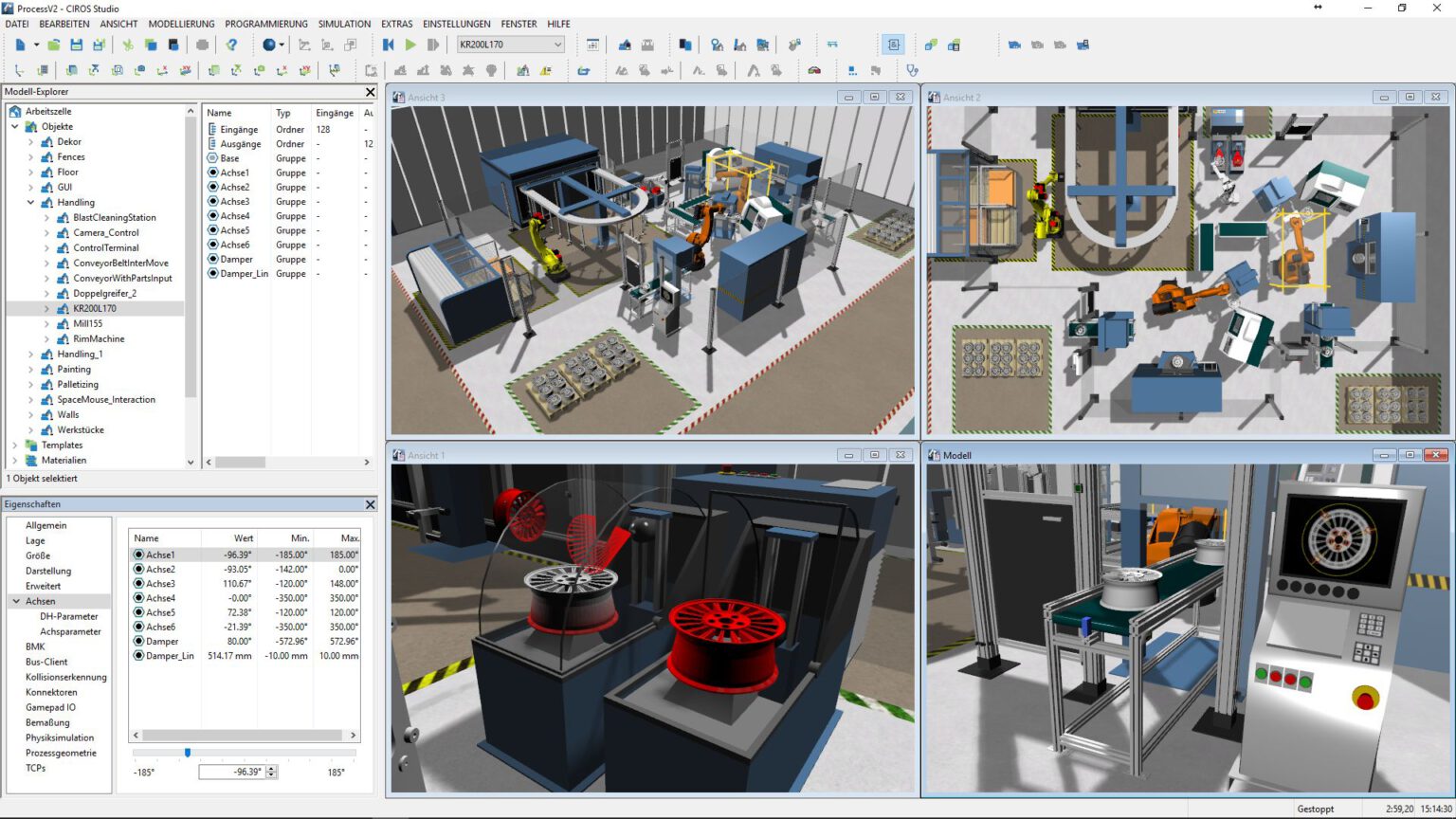 CIROS Studio for 3D Factory Simulation - VEROSIM Solutions