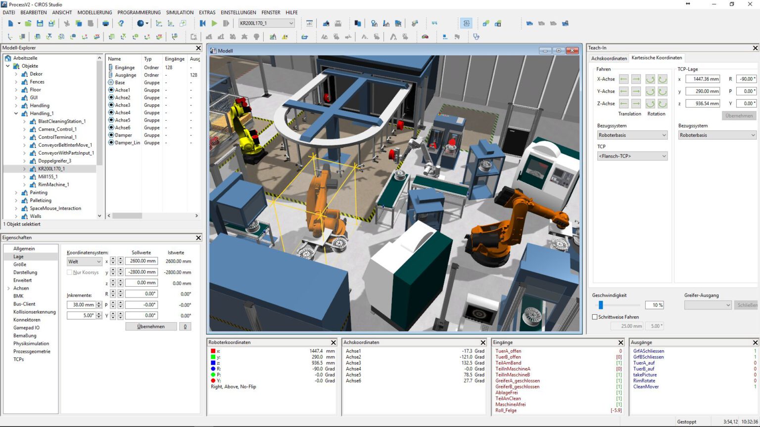 CIROS Studio for 3D Factory Simulation - VEROSIM Solutions