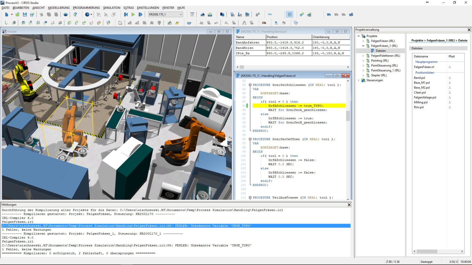 CIROS Studio for 3D Factory Simulation - VEROSIM Solutions